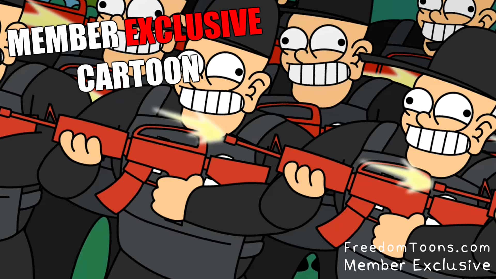 Jason and Government and The New IRS Agents - FreedomToons
